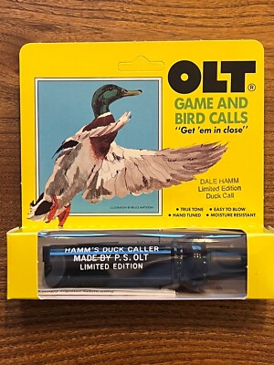PS OLT Dale Hamm's D-2 KEYHOLE LTD ED Duck Call | eBay