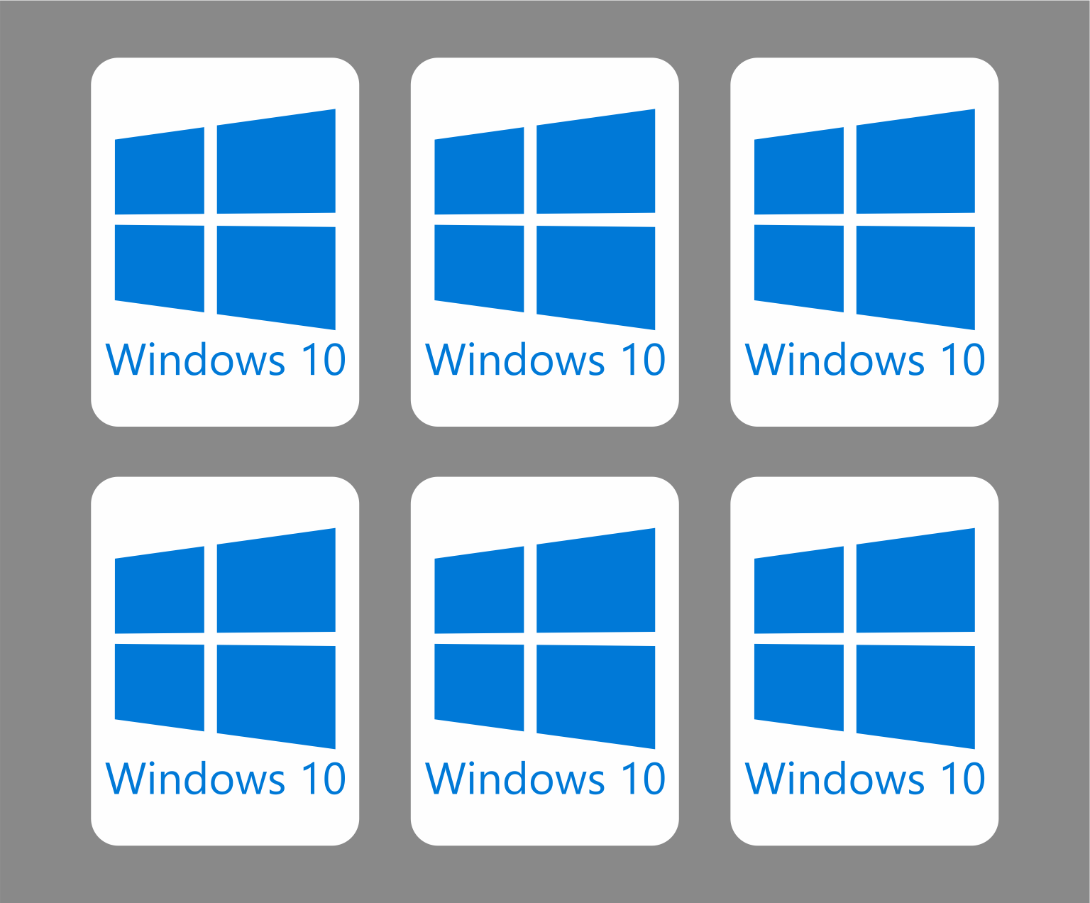 80 Windows 10 stickers Decals for laptops computers | eBay