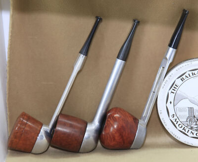 3 ALUMINUM English Pipes: (FALCON FD2+RONSON 2+DUNCAN DELTA)*Excellent ...