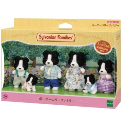 Sylvanian Families Doll border collie family set / Calico Critters ...