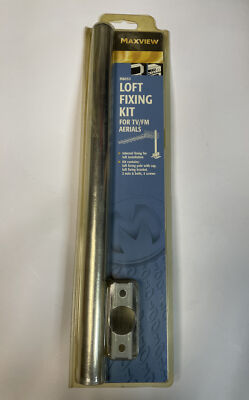 Maxview TV Aerial Loft Fixing Kit For TV/FM Aerials Pole Cap Bracket | eBay