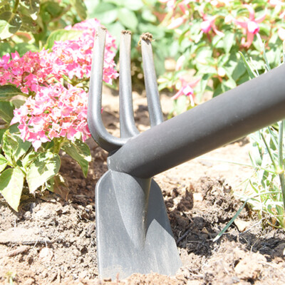 Neat Ideas Dual Tool - THE ALL IN ONE GARDEN HAND TOOL PLASTIC Hoe Or ...