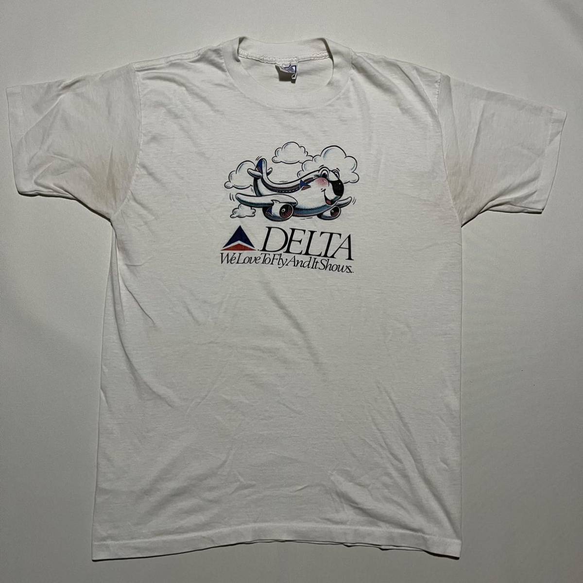 80S Delta T-Shirt Vintage 90S Corporate Art / Band Mo… - Gem