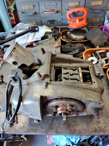 CZ 250CC Model 980 Bottom End Transmission/Clutch/Ignition Used Vintage ...