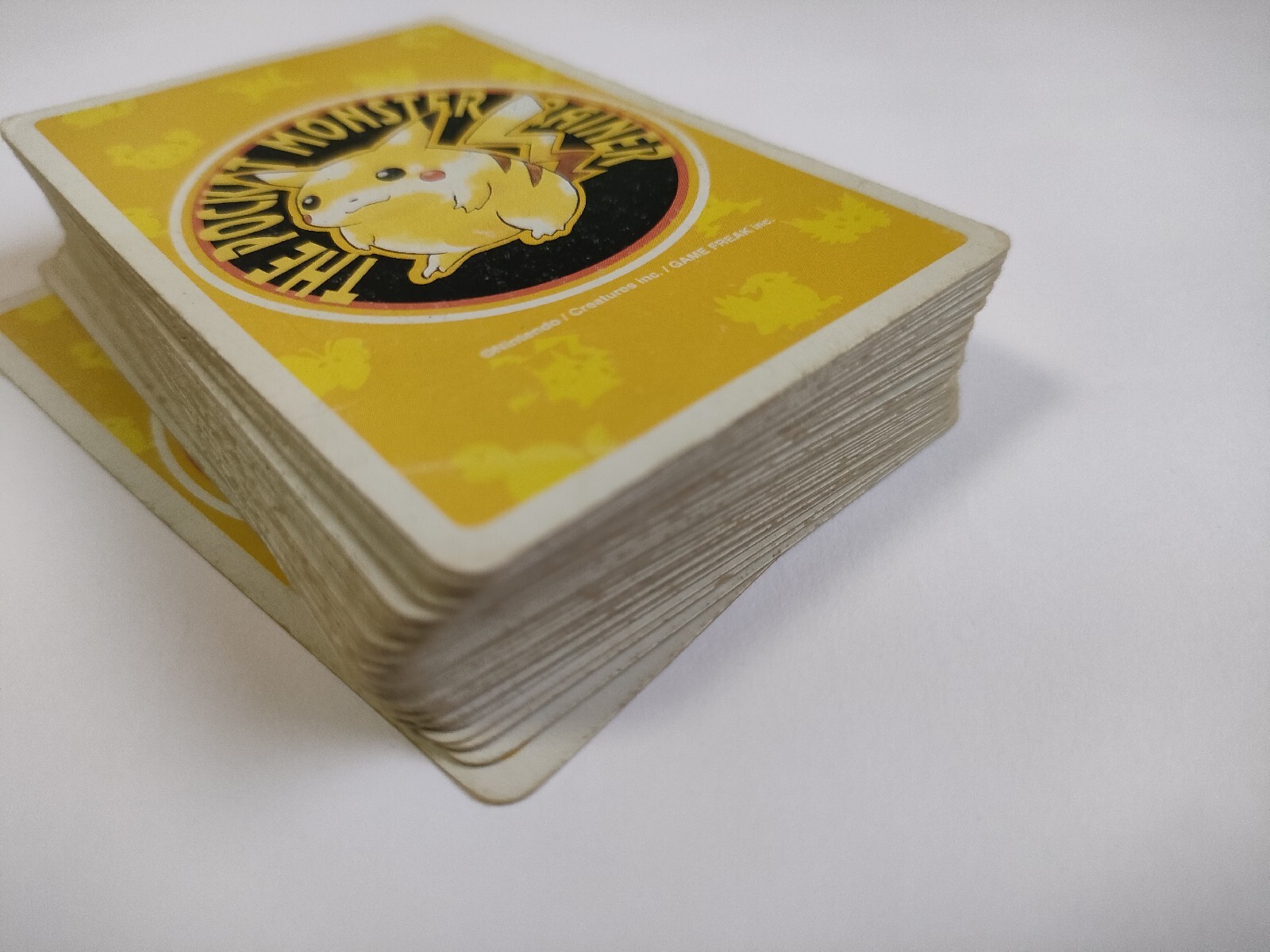 Pokemon Playing Card Yellow nintendo poker card 1998 Pikachu Japan | eBay