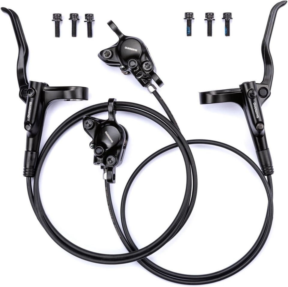 Shimano Altus MT200 Hydraulic Disc Brakes Left Front Right Rear PM RT56 ...