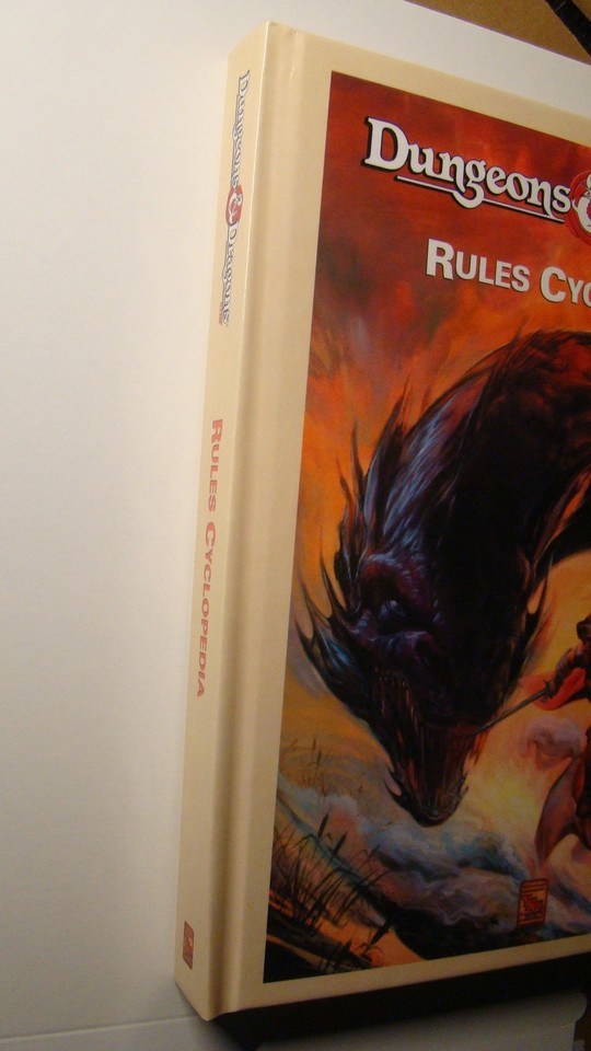 DUNGEONS DRAGONS *NEW* RULES CYCLOPEDIA HARDCOVER *NM/MT 9.8 NEW* OLD ...
