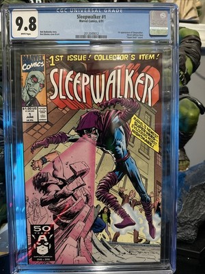 Sleepwalker #1 (Marvel Comics June 1991) 1st App Sleepwalker CGC 9.8 | eBay