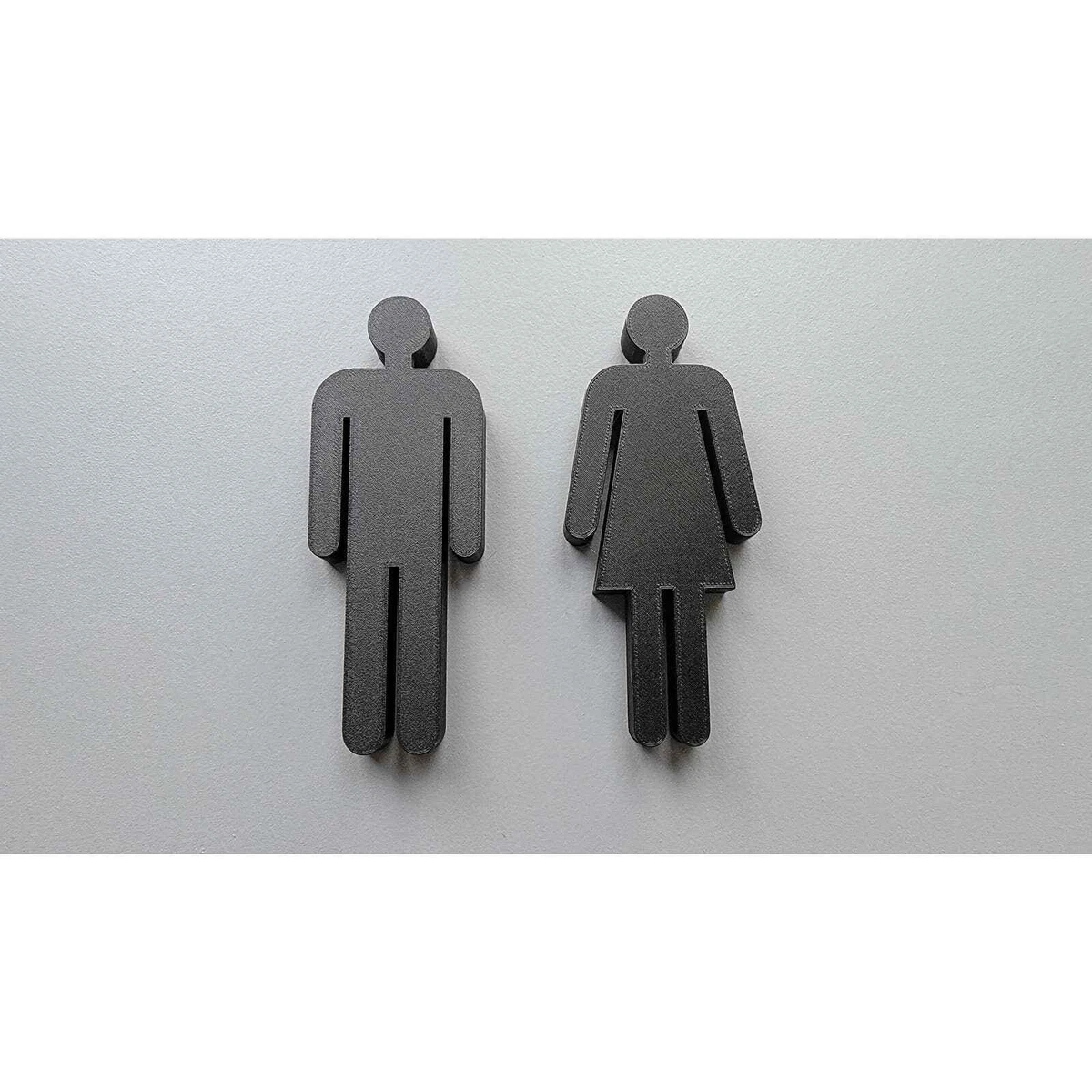 Figure Woman Restroom
