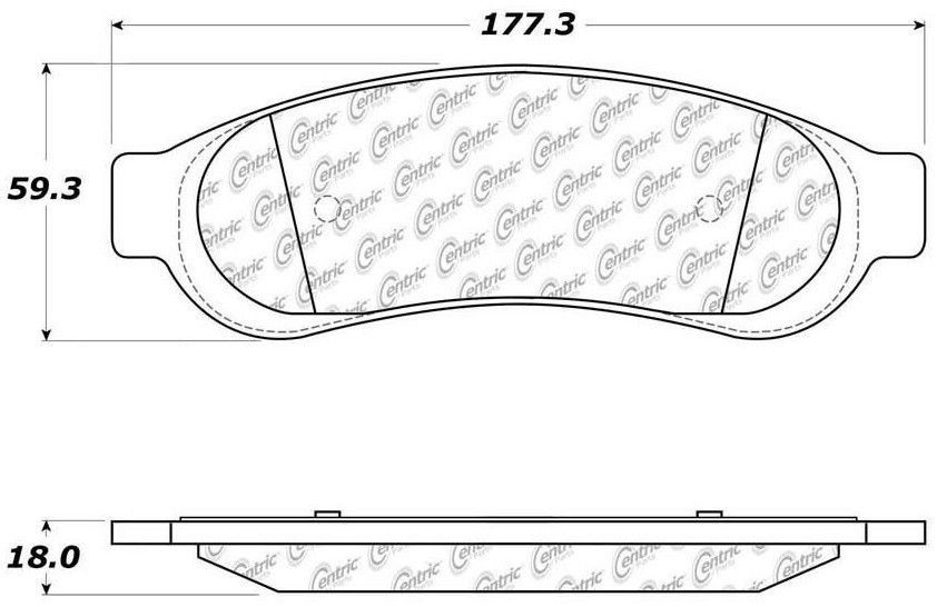 BRAND NEW POWER STOP REAR BRAKE PADS 16-1067 / D1067 FITS VEHICLES ON ...