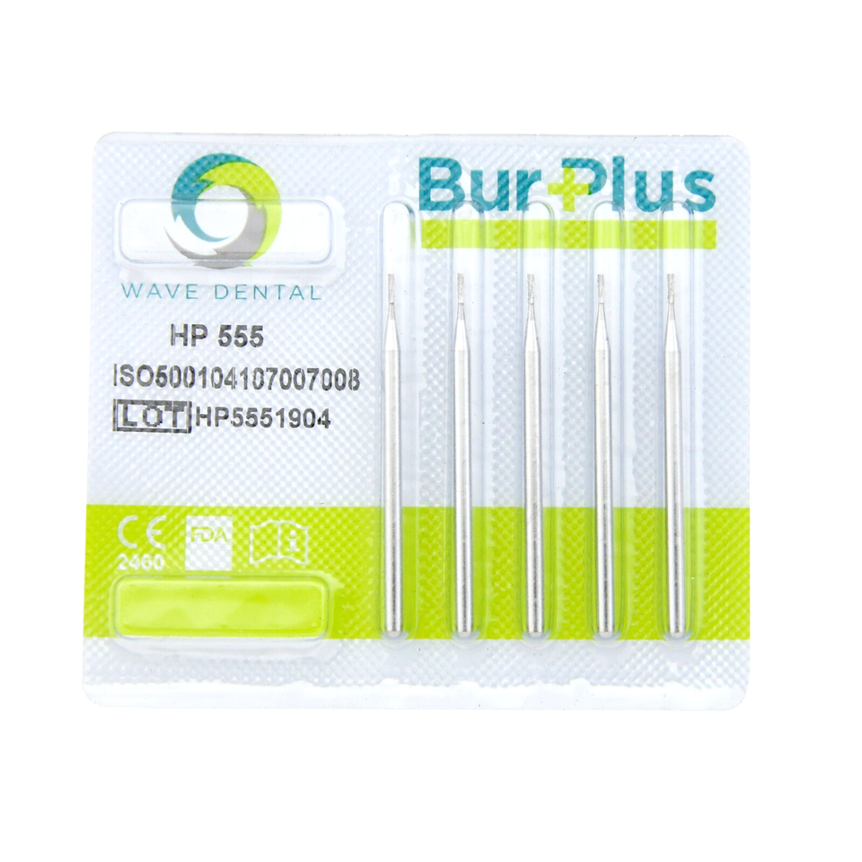Wave Dental Carbide Bur Straight Handpiece Straight Fissure HP 558 557 ...