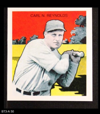 1933 Tattoo Orbit Reprint #50 Carl N. Reynolds Browns 8 - NM/MT | eBay