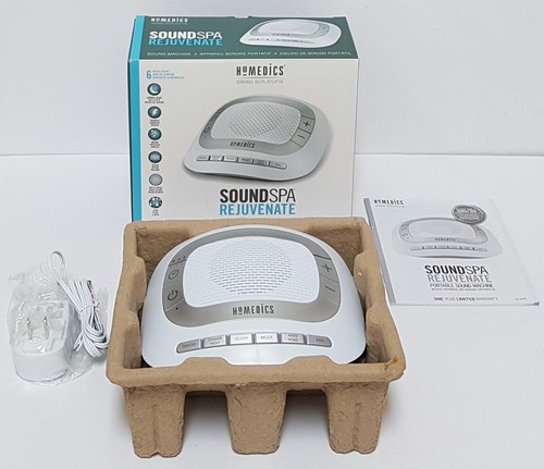 Homedics Sleep Solutions SoundSpa Rejuvenate 6 Nature Sounds Tested W ...