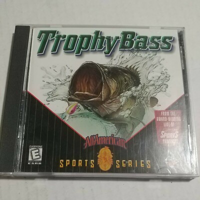 Trophy Bass: All American Sports Series-PC CD ROM-Rated E-Sierra-1998 ...