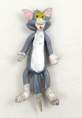 1970 Tom & Jerry Bendy Figure Vintage MGM Hong Kong Bendable Toy Cat TV ...