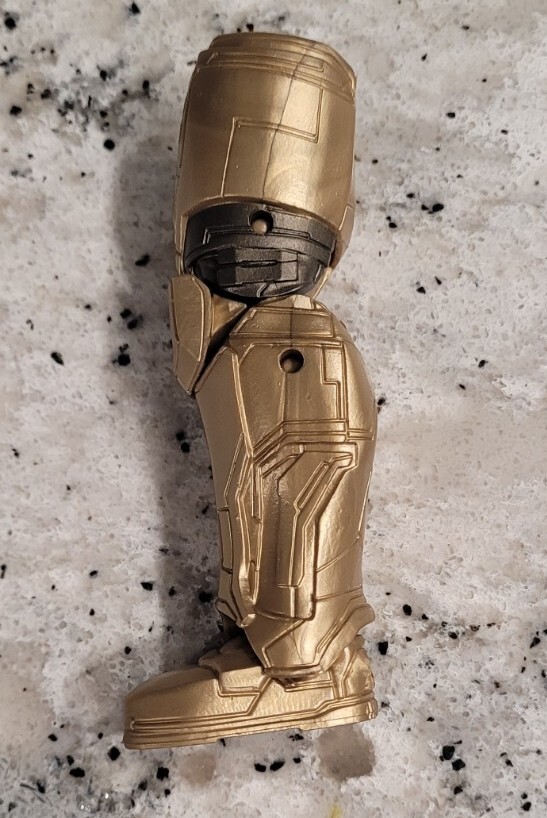 Marvel Legends ARMORED THANOS LEFT LEG Build-a-Figure BAF Part Avengers ...