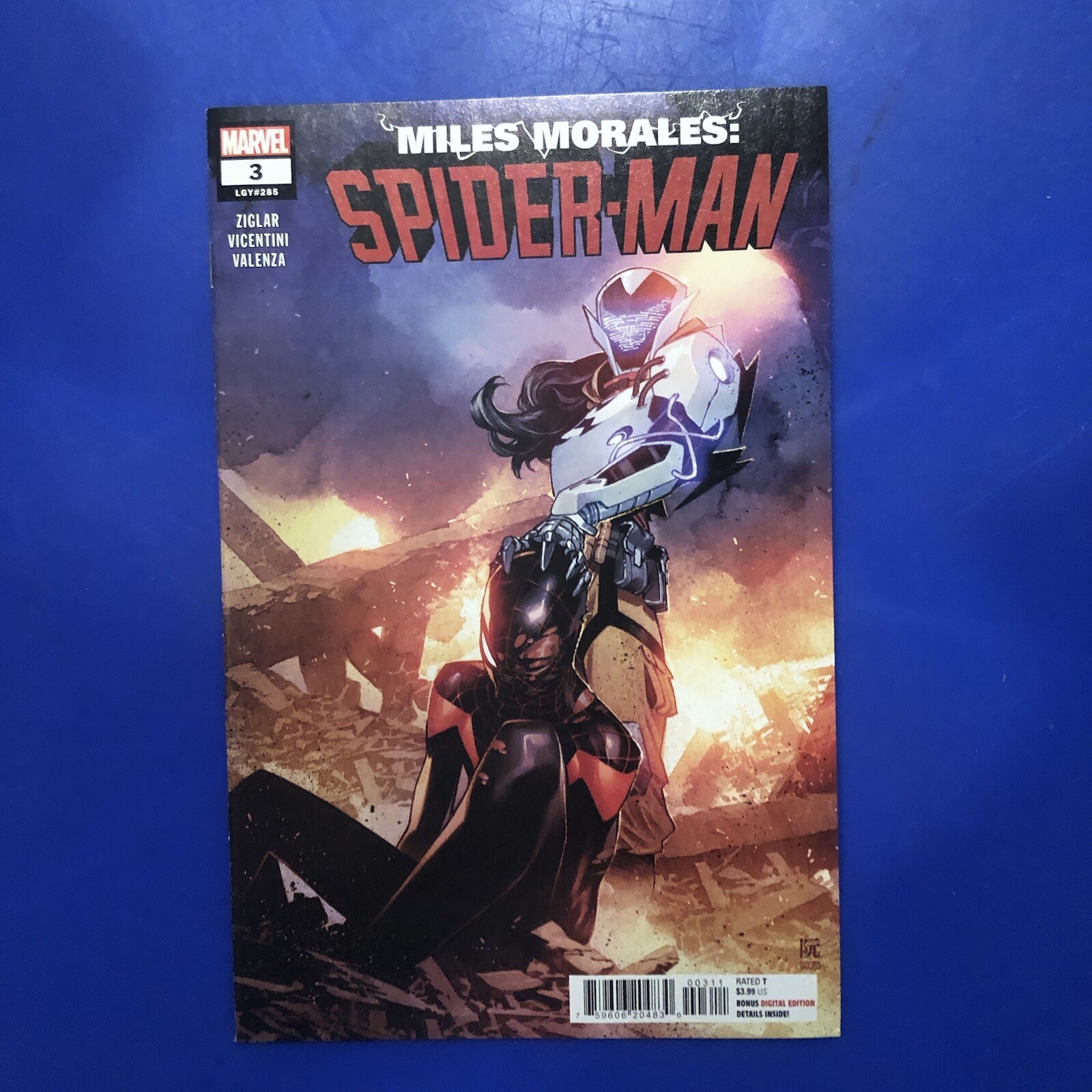 Miles Morales: Spider-Man #3 1st Print Rabble Appearance Marvel Comic ...