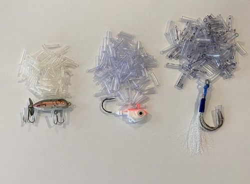 300 Fish Hook Covers or Barb Protector (3 Size Pack) | eBay