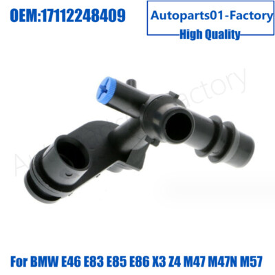 Water Pipe Connector 17112248409 For BMW E46 E83 E85 E86 X3 Z4 M47 M47N ...
