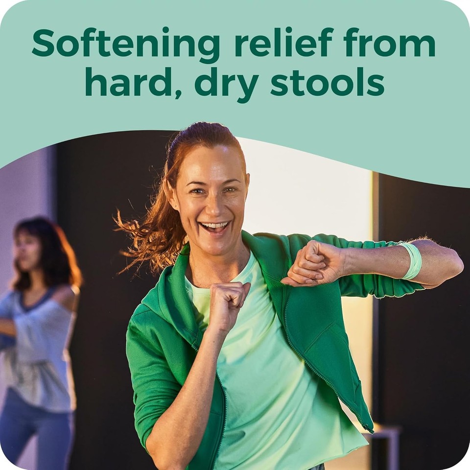 Dulcolax Stool Softener Laxative Liquid Gel Capsules, 100 Count (Pack ...