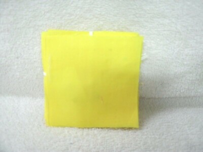 QUILTING FABRIC SQUARES-- Lot of 20----1970's Solid Yellow-- Precut ...