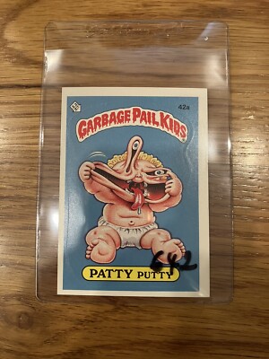 1985 Topps Garbage Pail Kids Series 2 OS2 GPK Glossy 42a Patty Putty | eBay