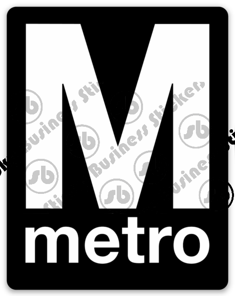 Metro Trains Logo Train Logo Tram Icon Metro Silhouette Isolated