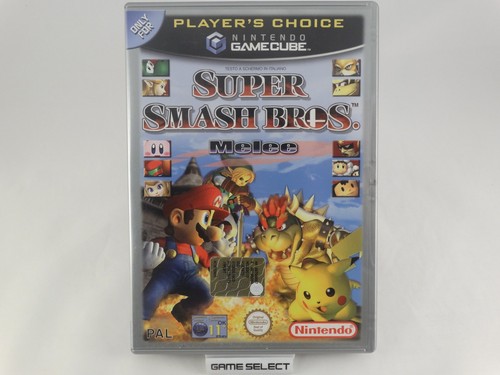Super Smash Bros Melee Gamecube Et Wii Pal ITA Triangle Bleu Complet | eBay