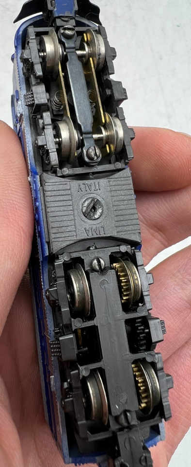 Lima N Scale Blue Wabash 2021 EMD F7 Diesel Train Locomotive Tested ...