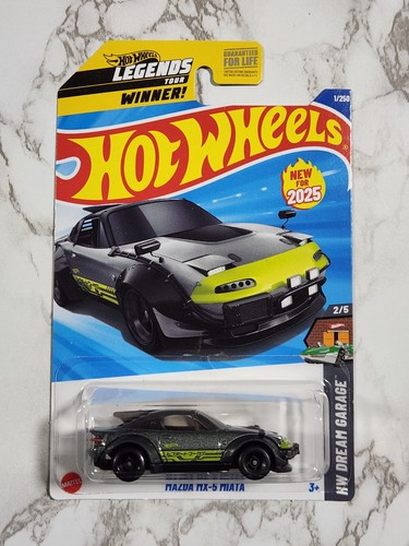 2025 hot wheels mazda mx-5 miata - legends tour winner | eBay