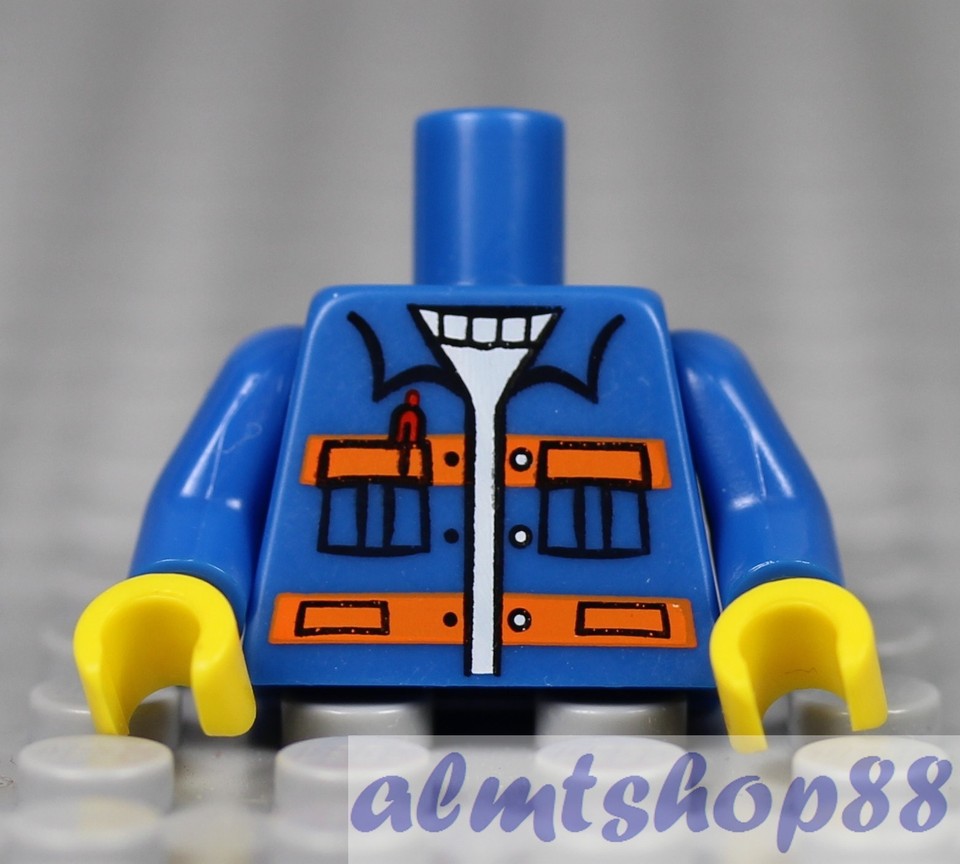 LEGO - Torsos CITY Male - PICK YOUR STYLE - Minifigure Body Parts Vest ...