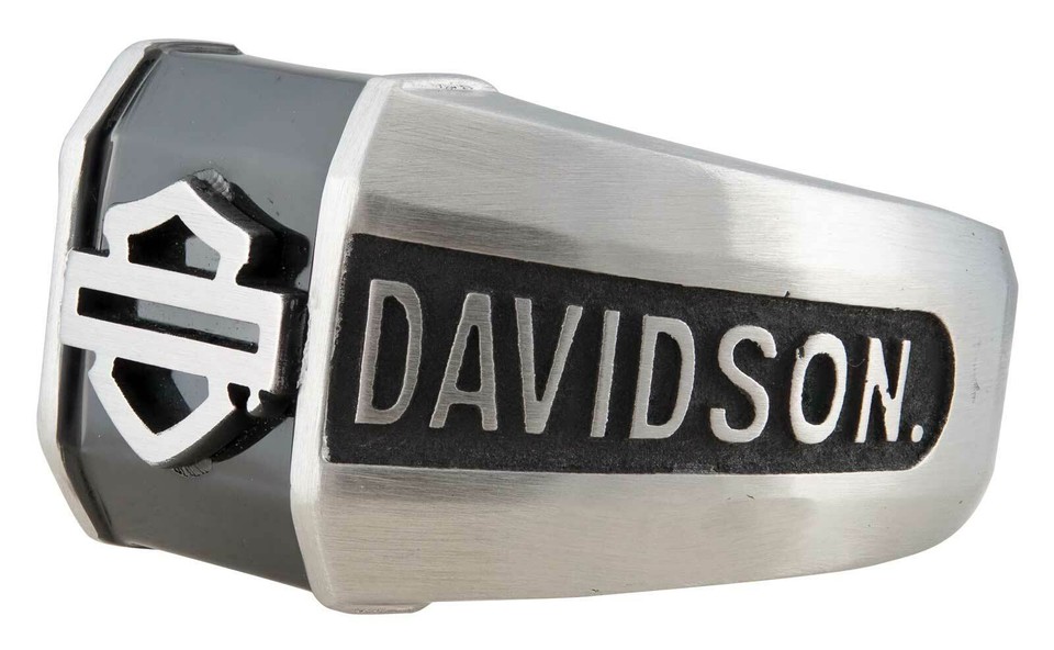 Harley-Davidson Men's Outline B&S Collegiate Style Ring - Stainless ...