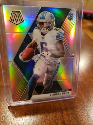 2020 Panini Mosaic D’Andre Swift Silver Prizm Rookie Card 4C Lions 🦁 | eBay