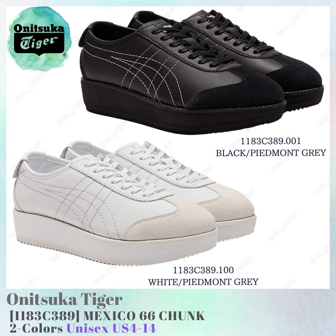 Onitsuka Tiger MEXICO 66 CHUNK 1183C389 2-Colors Unisex US4-14 NEW Free ...