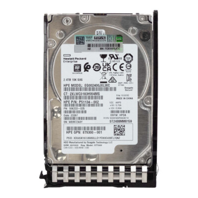 FESTPLATTE HP EG002400JXLWC 2.4TB 10K SAS P51134-002 879300-001 ...