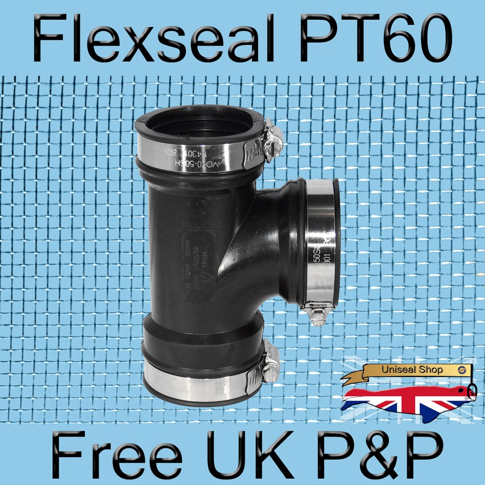 Flexseal (Fernco) Genuine EPDM Rubber Coupling Flexible Boot Pipe ...