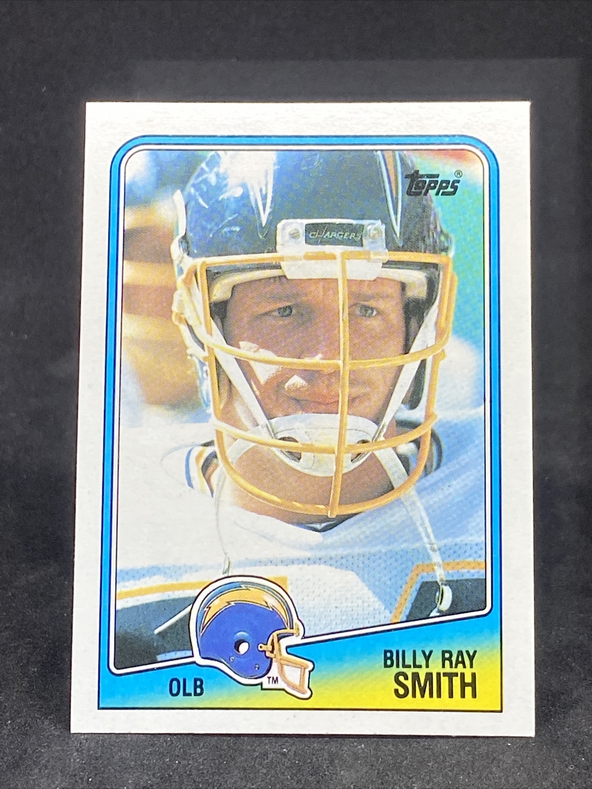 BILLY RAY SMITH 1988 Topps NFL Football #213 CHARGERS | eBay
