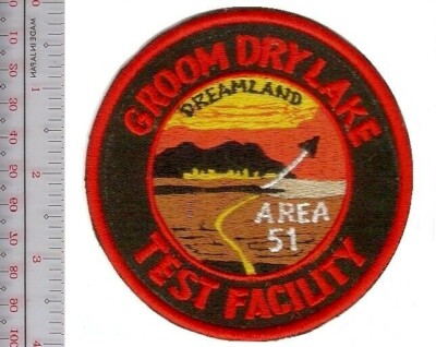 US Air Force USAF Area 51 Groom Dry Lake Test Facility Air Force Base ...