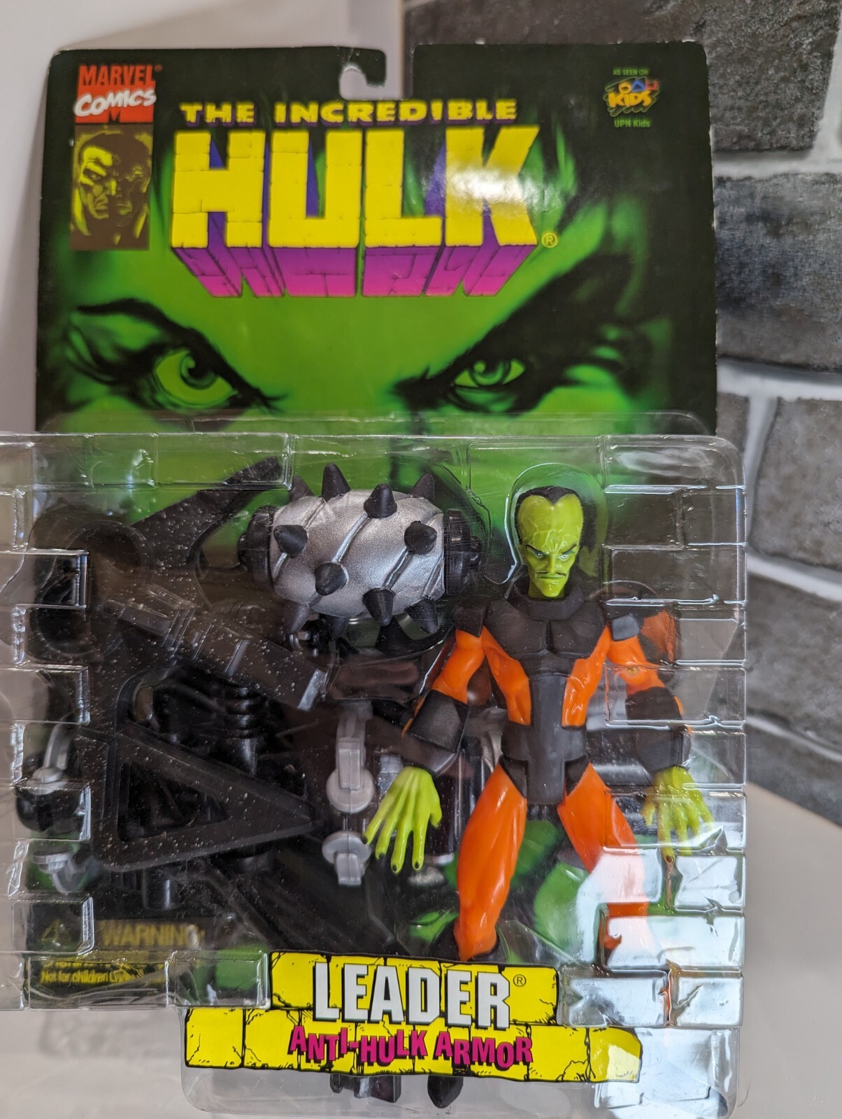 ToyBiz The Incredible Hulk Leader in Anti-Hulk Armor Action Figure 1996 ...