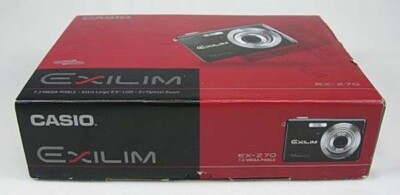 Casio EXILIM ZOOM EX-Z70 Z70 7.2 Digital Camera - AS IS | eBay