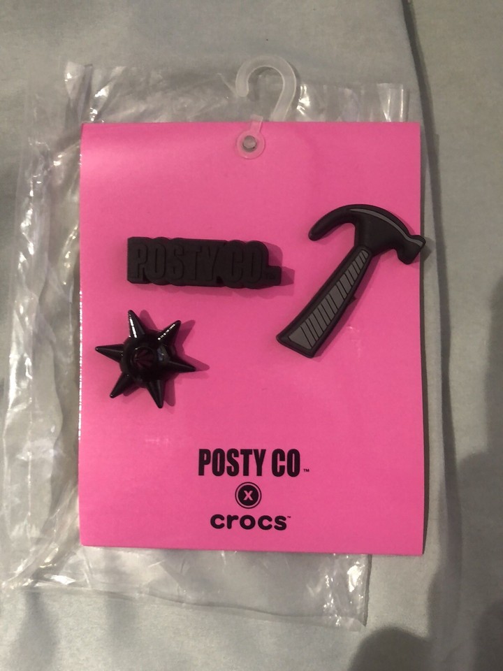 Crocs Post Malone Duet Max II Clog Black Pink Size 6 Men’s/ 8 Women’s ...