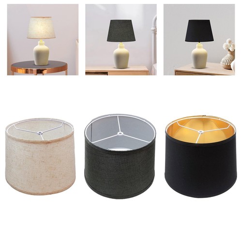 Fabric Lampshade Small Table Lamp Shade for Living Room Bedroom Bedside ...