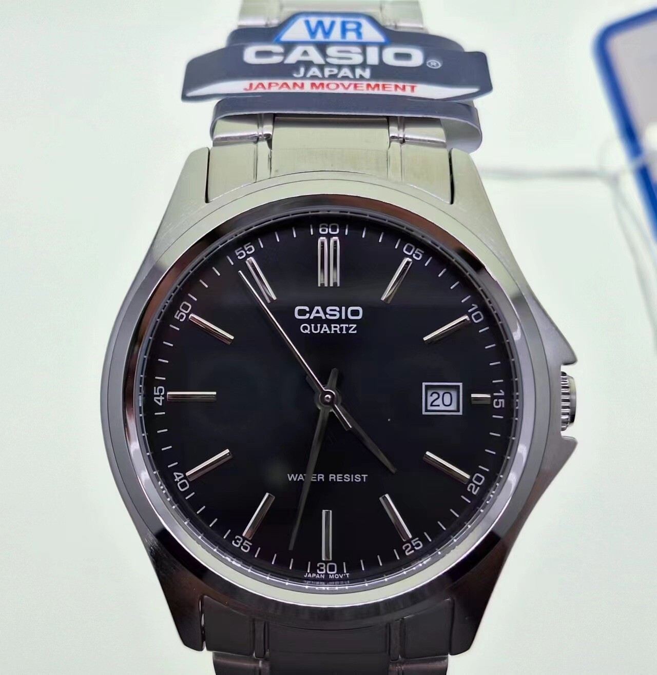 Casio MTP-1183A-1A Analog Mens Watch Silver Stainless Steel MTP1183A | eBay