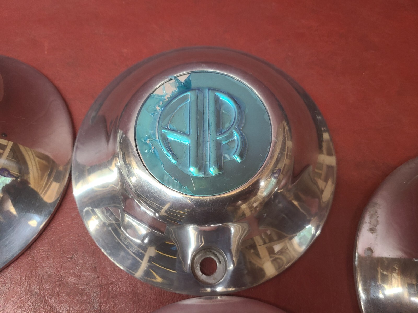 ARE American Racing Wheel Center Cap Metal Bolt On Hubcap Cover NOS NEW ...