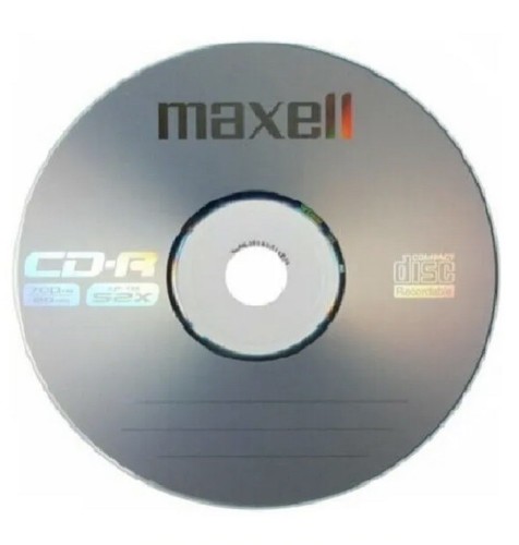Maxell CD-R 80 Min 52x 700MB Recordable Blank CD Discs 5 Pack Plus ...