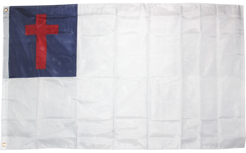 2x3 Christian Christ Cross Double Sided 3ply w/ Liner Flag 2'x3' House ...