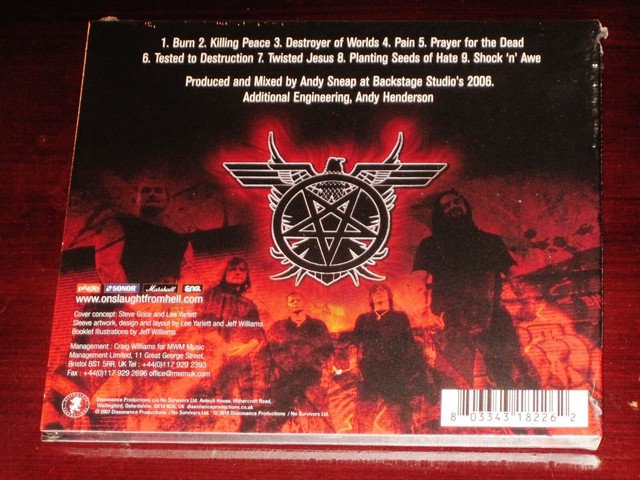 Killing Peace by Onslaught (CD, 2018) for sale online | eBay