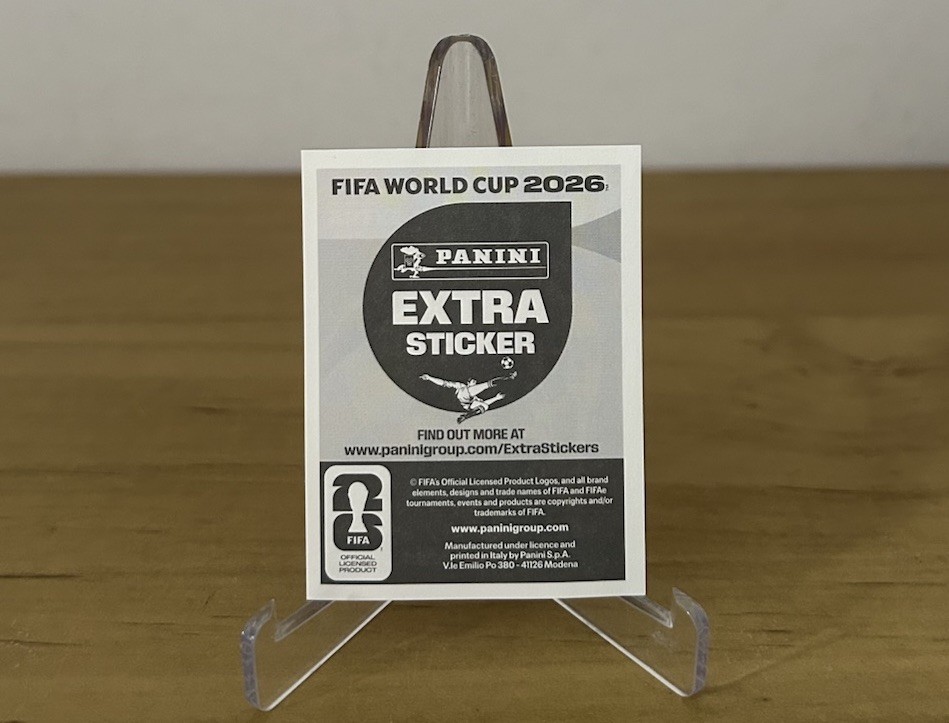 MOISÉS CAICEDO EXTRA STICKER BRONCE CROMO FIFA WORLD CUP USA MUNDIAL ...