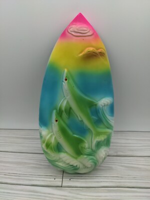 Vintage Fish Wall Decor Sharks Retro Kitschy Neon | eBay