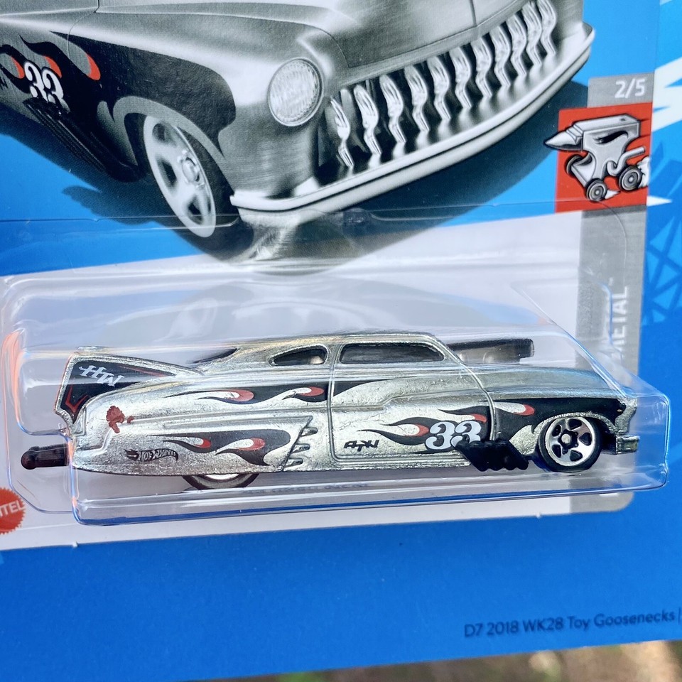 🔥RARE🔥 2024 Hot Wheels ZAMAC 49 Drag Merc Mercury Dragster Rat Rod BARE ...